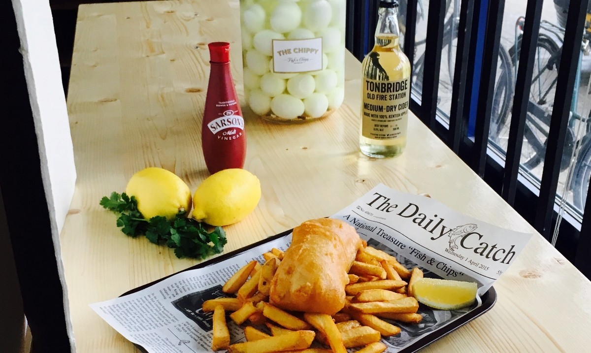 El Chippy aparece con tradicional Fish and Chips británico