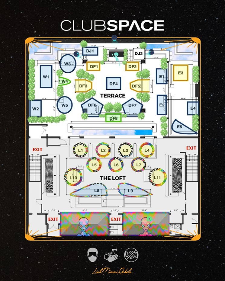 El espacio del club reabrirá este fin de semana con estrictas normas de seguridad